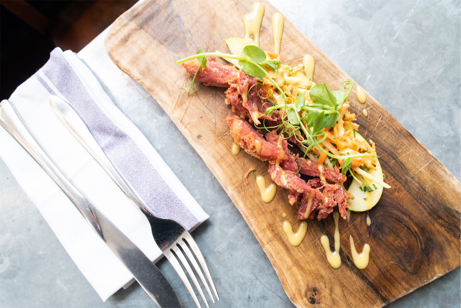 Food at Shaws Booksellers Pub & Restaurant, St Andrew's Hill